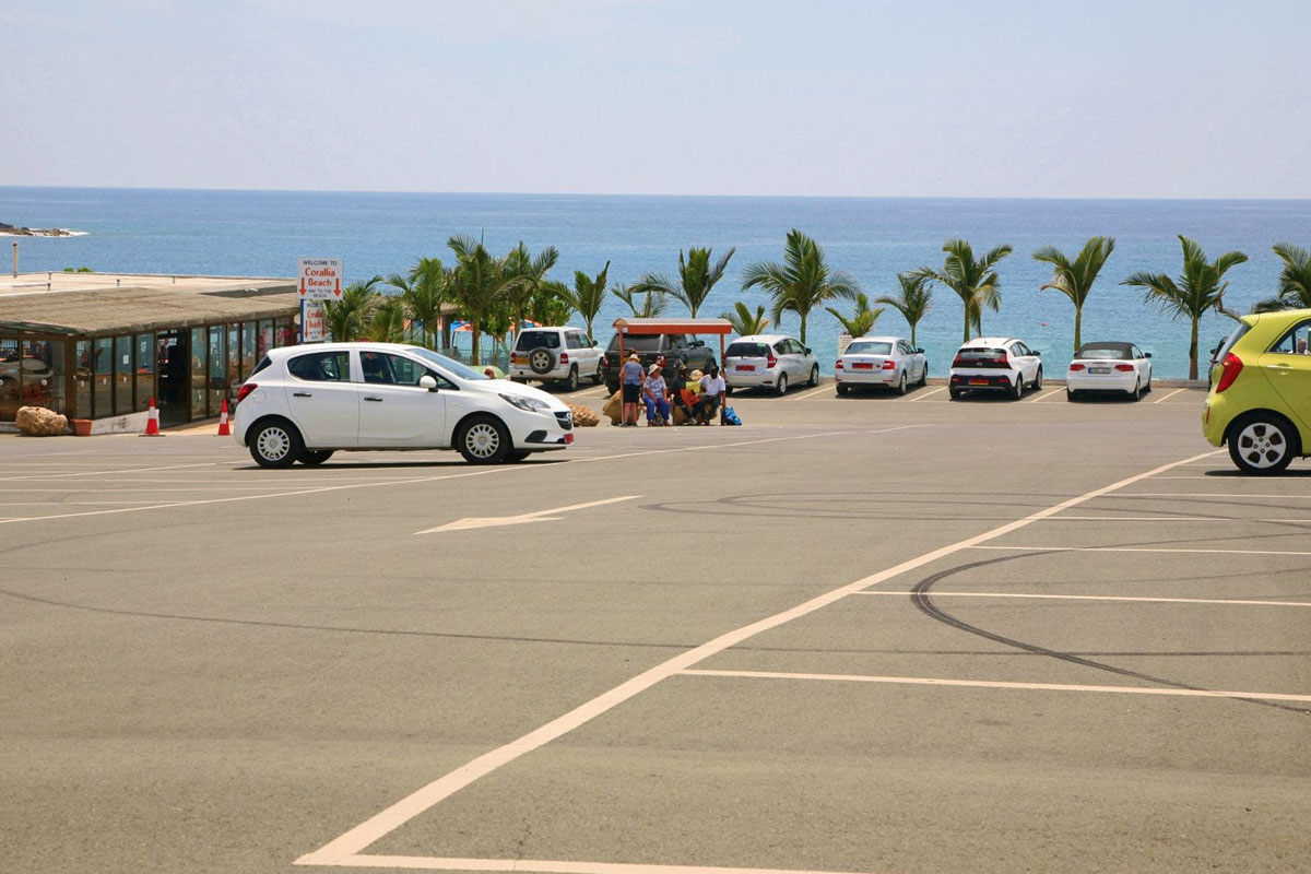 Station Bus 615 - Coral Bay Ave 150 Parking • EOS TOURS Cyprus